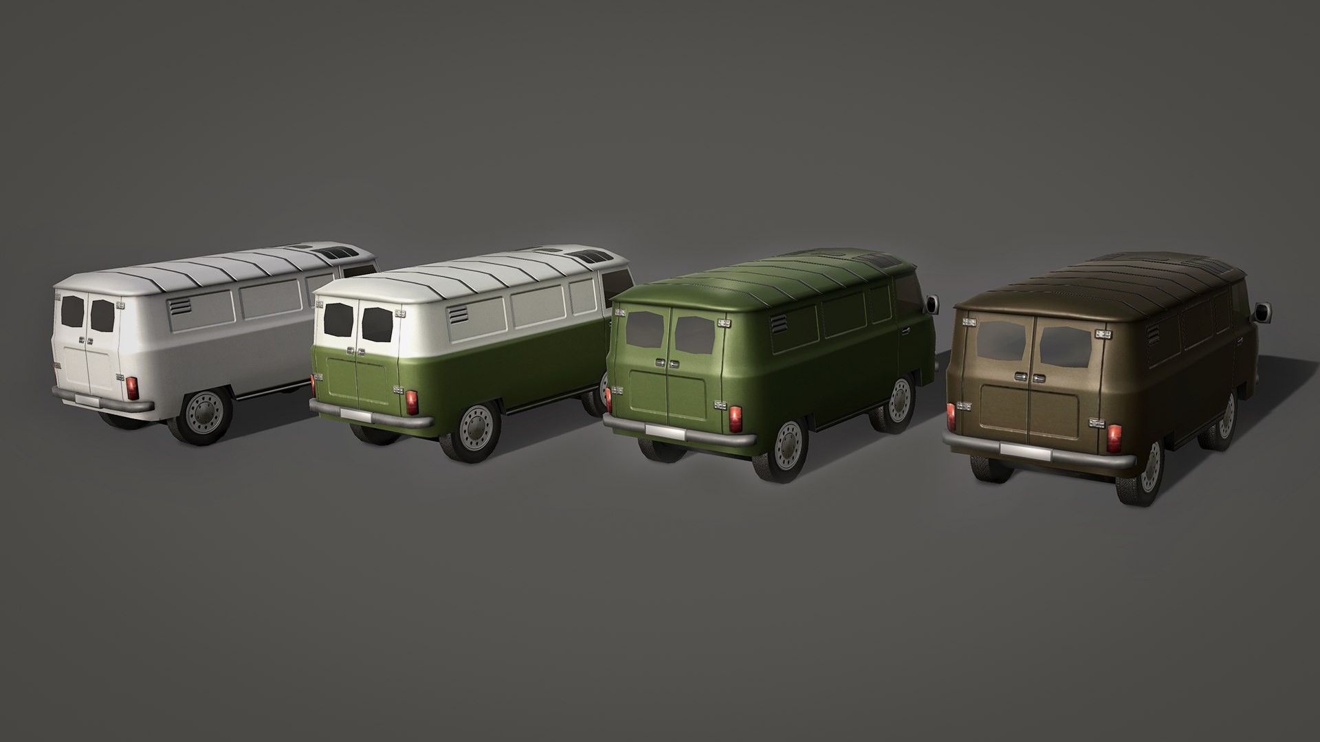 Traffic Cars - Pack 1 3D Model - TurboSquid 1717477