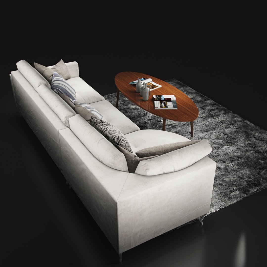 3D Sofa Fama Opera Model - TurboSquid 1159468