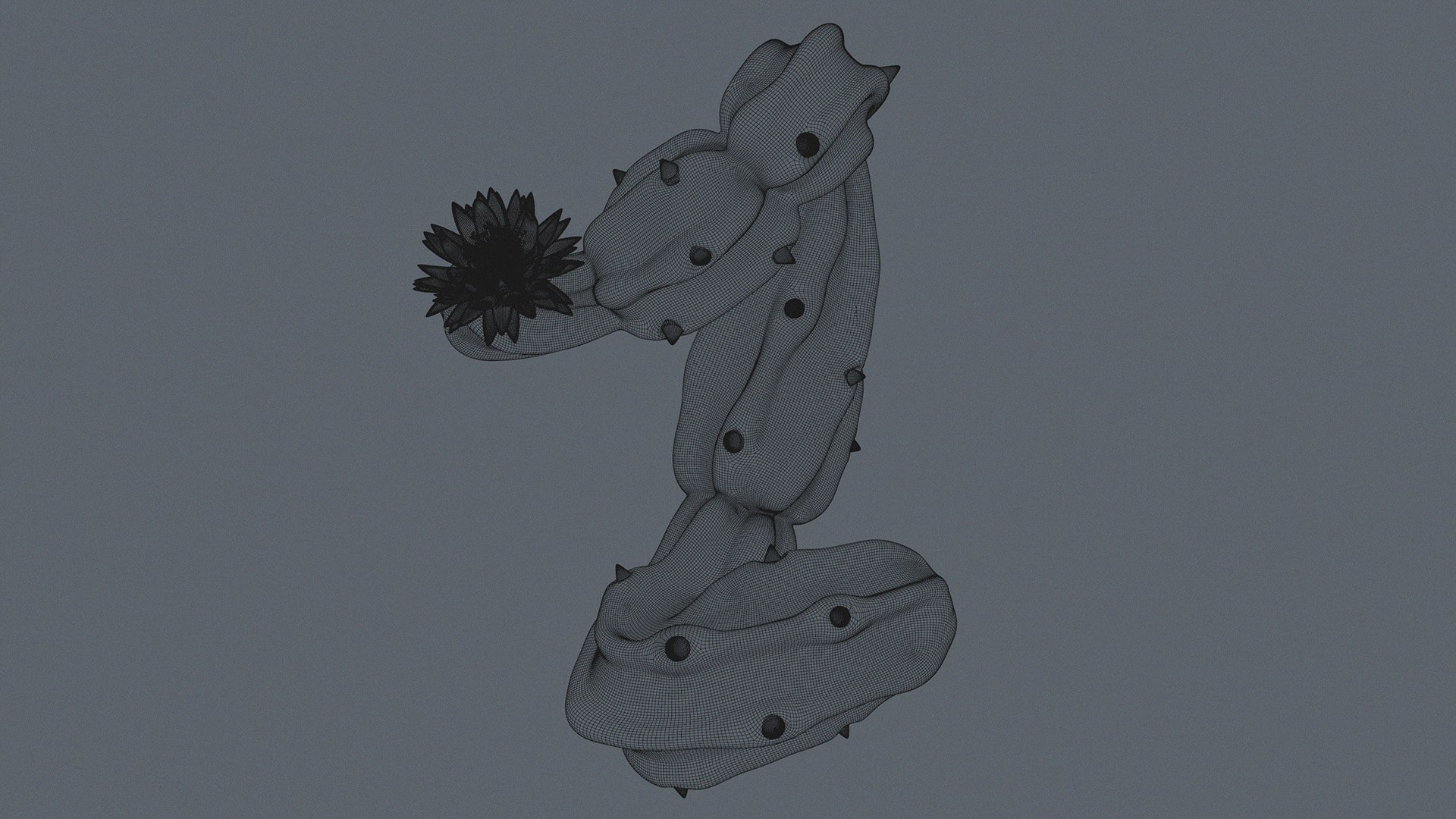 3D Cactus Numbers 1 2 3 4 56 7 8 9 0 - TurboSquid 2128412