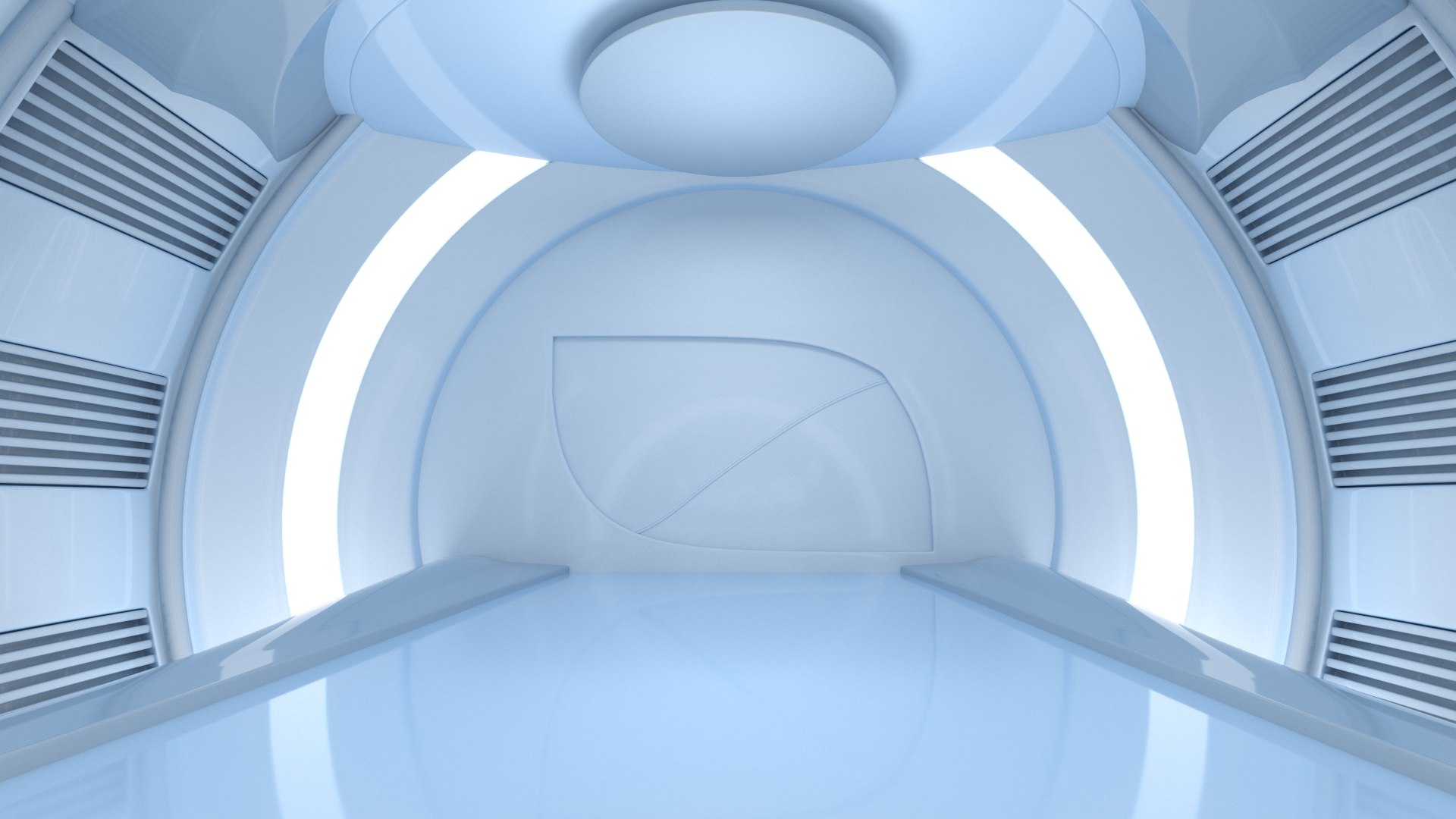 Sci-Fi Spaceship Bridge Command Center 3D Model - TurboSquid 1809385