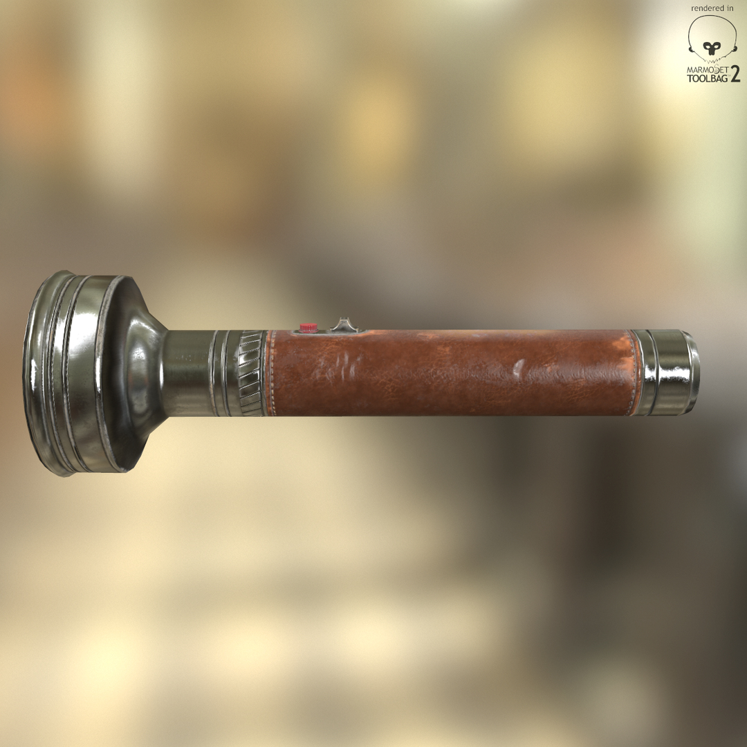 ready flashlight 3d fbx