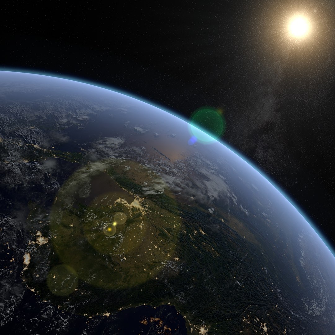 Earth Cloud C4d