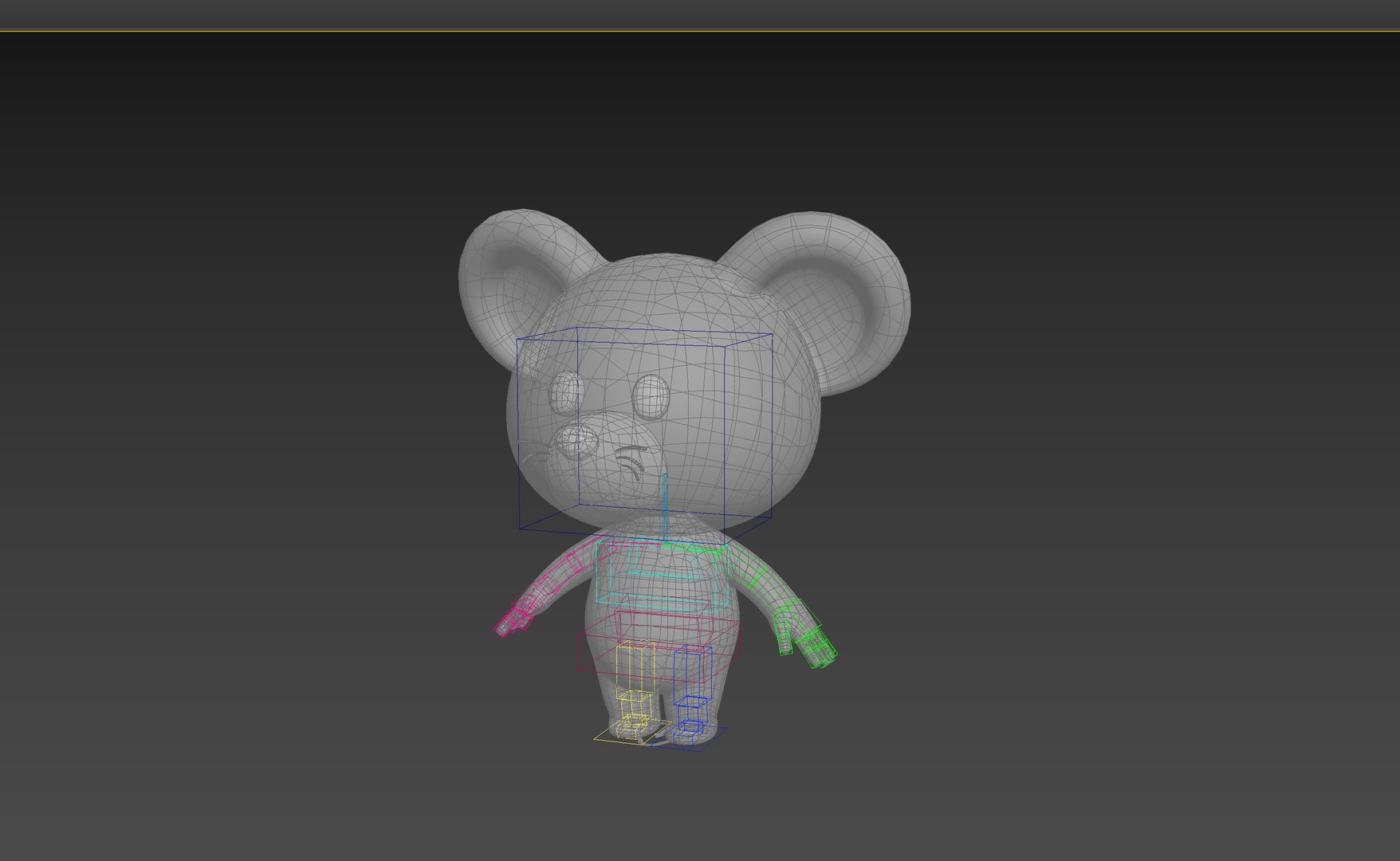 Character184 Rigged Rat 3D Model - TurboSquid 1918159