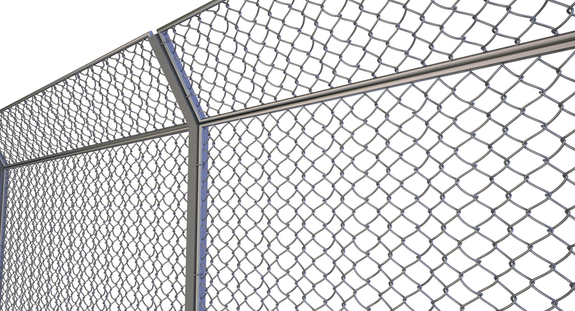 Chain Link Fence Model - TurboSquid 1225875