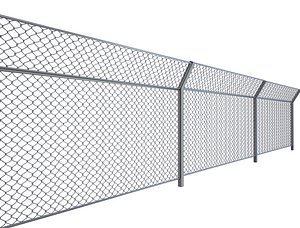 Chain Link Fence 3D Models for Download | TurboSquid