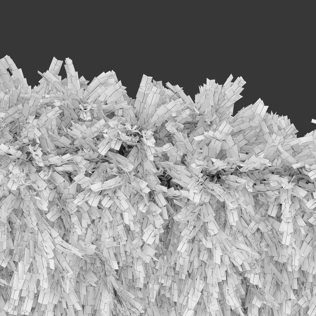 3D Cascading Rosemary Model - TurboSquid 1938213