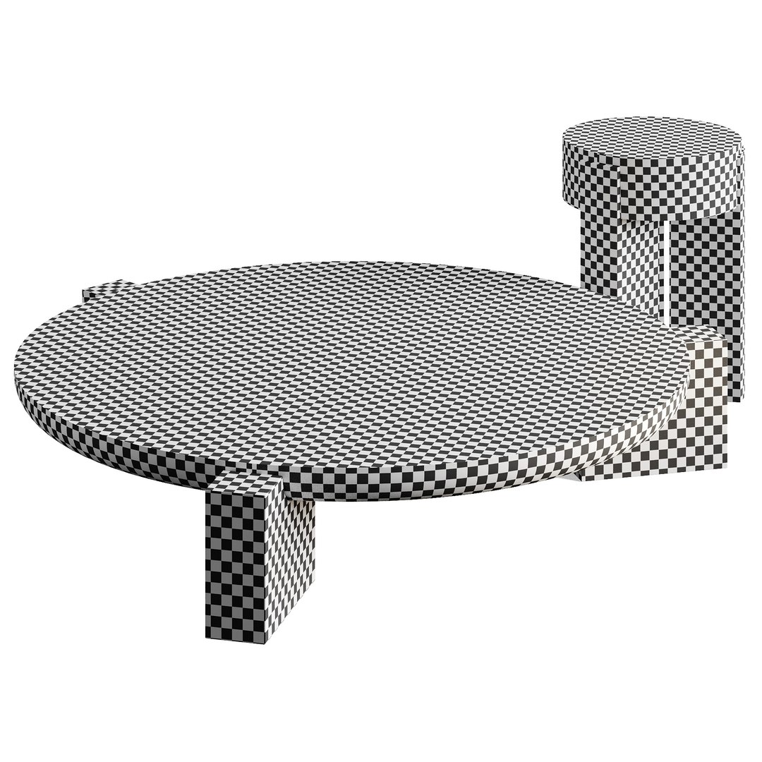 3D Martin Masse Vola Coffee Table Model - TurboSquid 2070932
