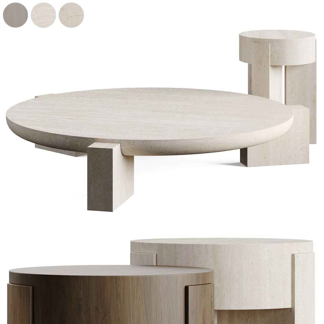 3D Martin Masse Vola Coffee Table Model - TurboSquid 2070932