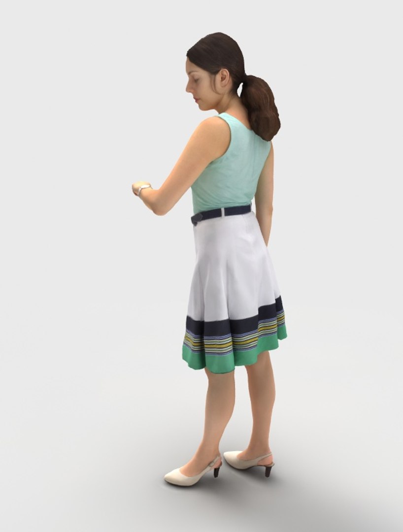 3d people archviz model