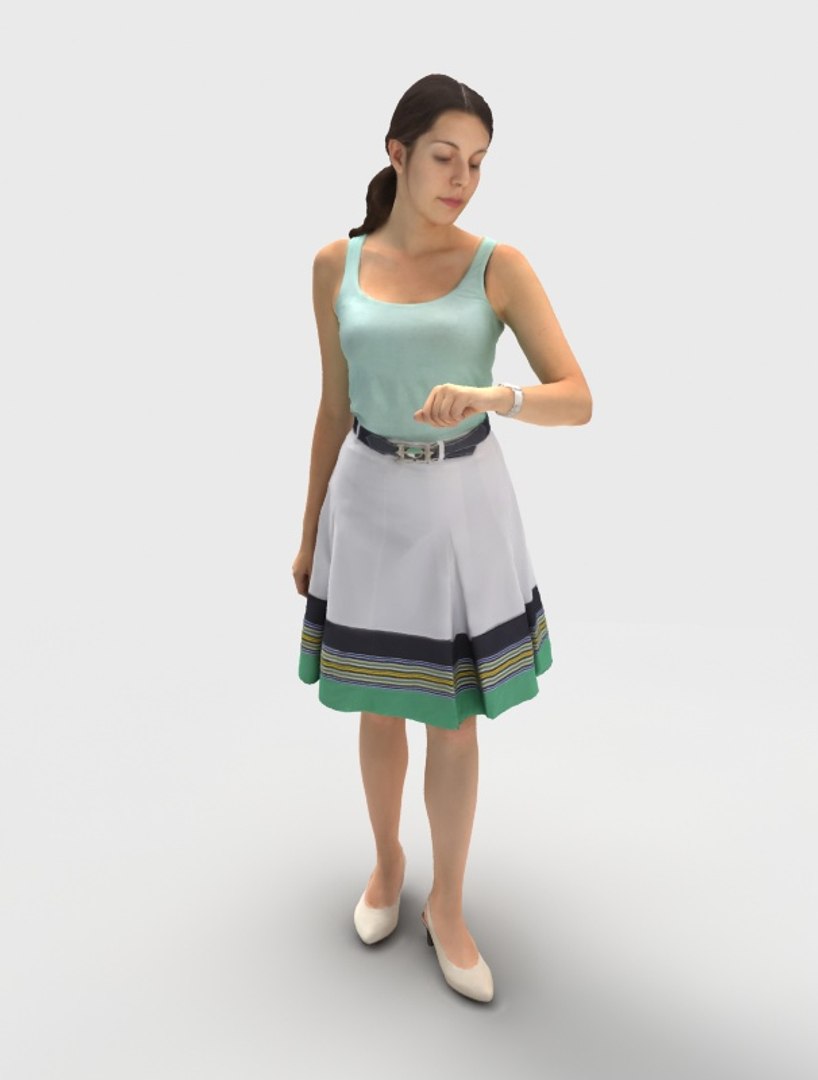 3d people archviz model