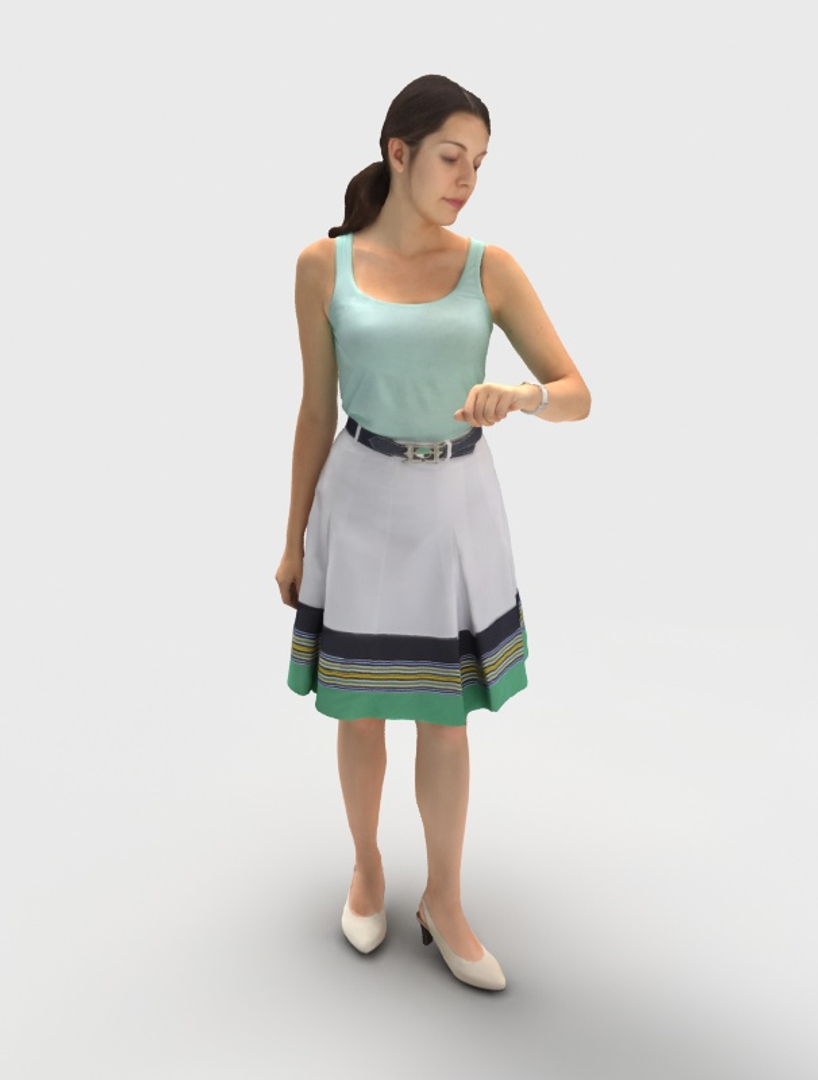 3d people archviz model