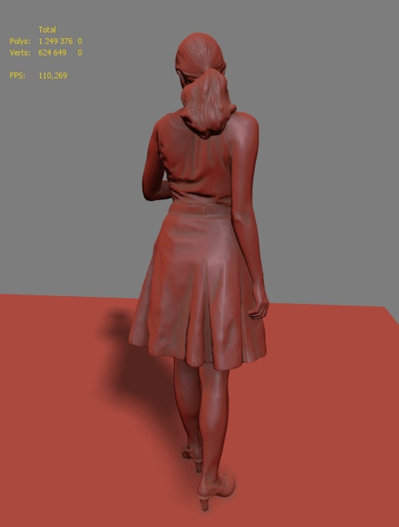 3d people archviz model