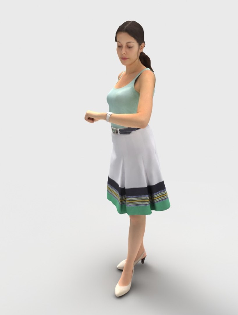 3d people archviz model