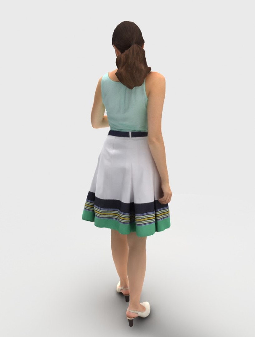 3d people archviz model