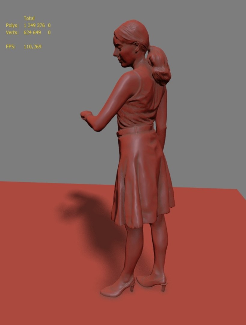 3d people archviz model