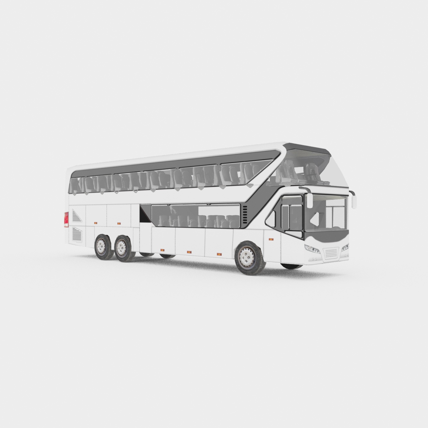 coach bus 3d model