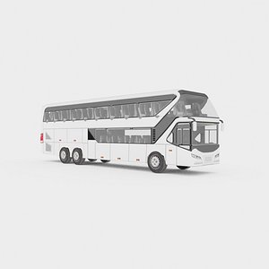 coach bus 3d model