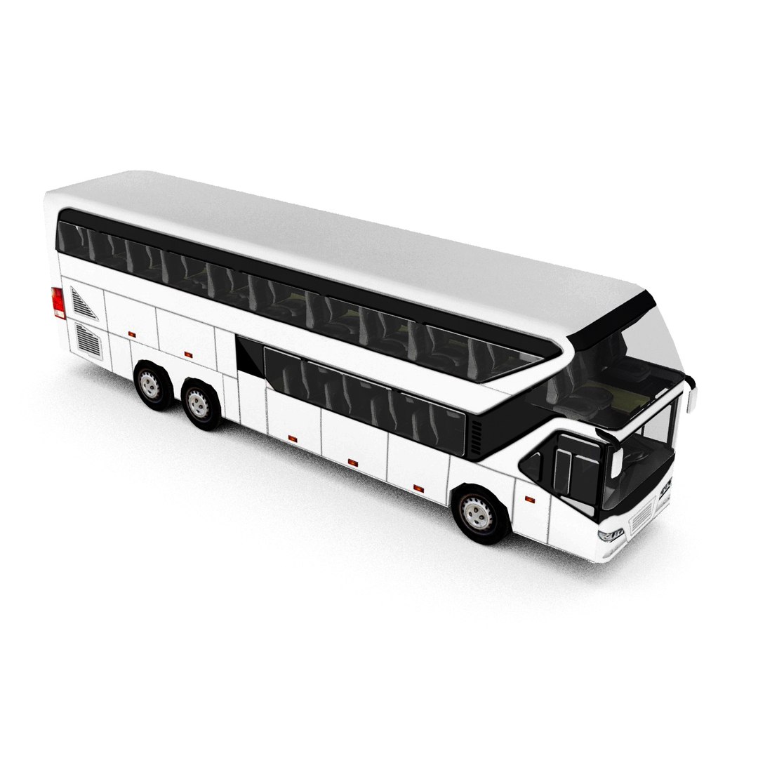 coach bus 3d model