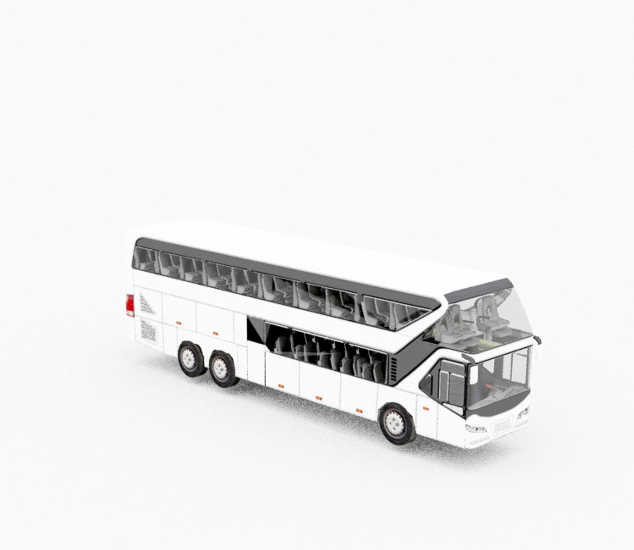 coach bus 3d model