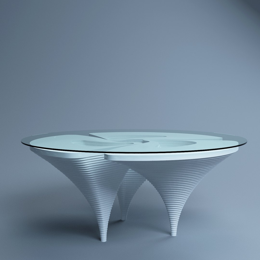 Parametric table 3D model - TurboSquid 1332879