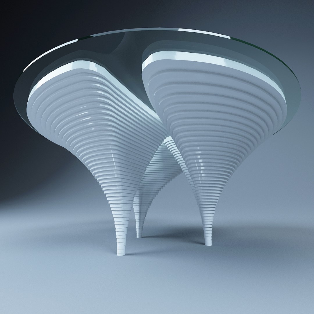 Parametric table 3D model - TurboSquid 1332879