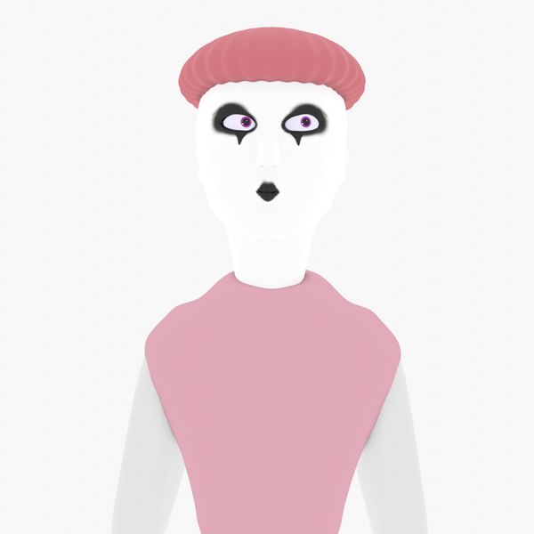 The Mime 3D model - TurboSquid 1944836
