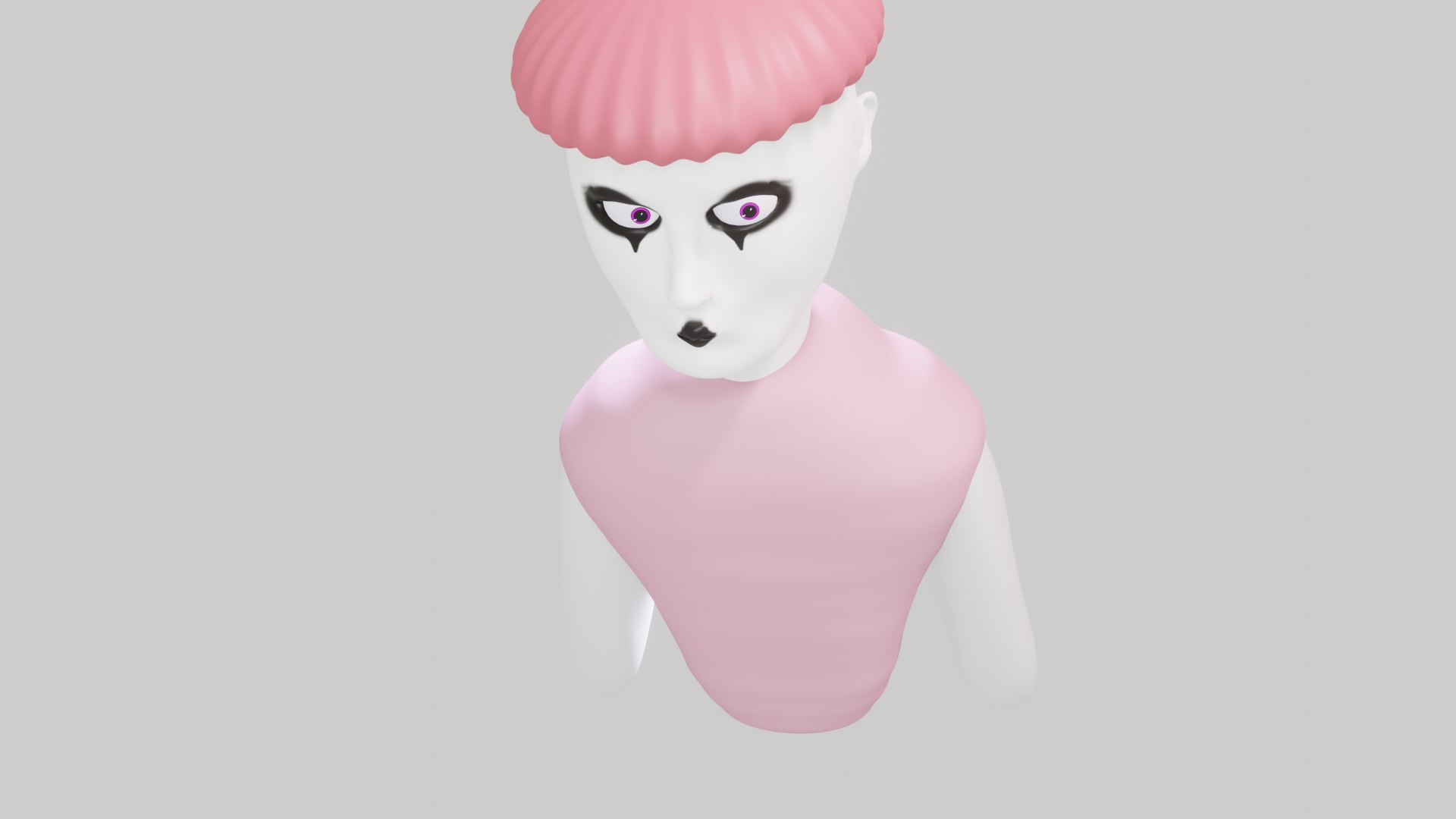 The Mime 3D Model - TurboSquid 1944836