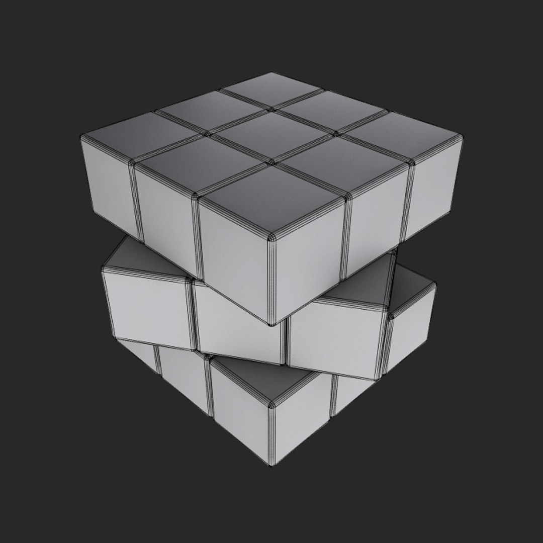 3ds max rubik s magic cube