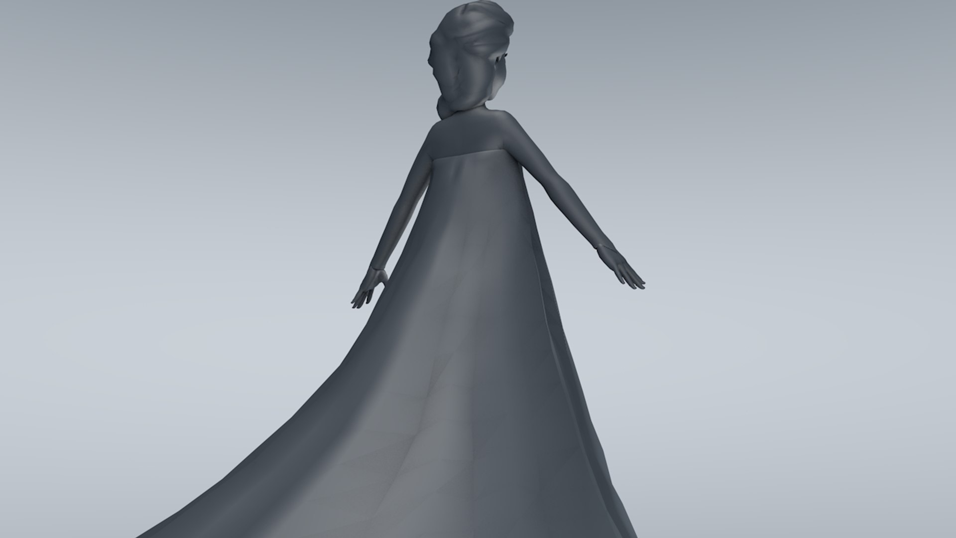 3D Elsa Frozen Model - TurboSquid 1313174