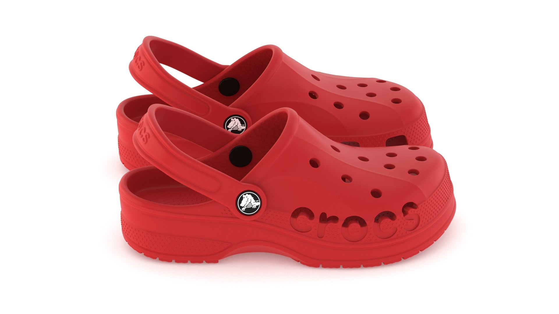 3D Crocs Baya Clog Pepper Model - TurboSquid 2416296