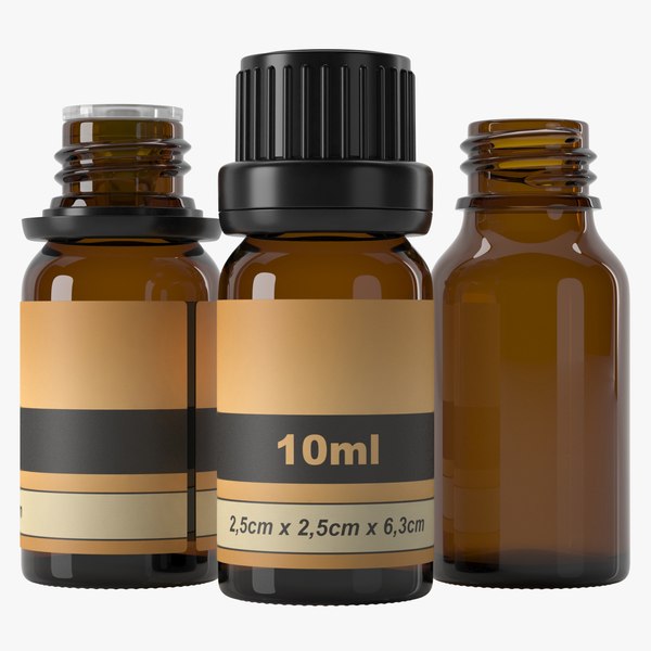 Bottle 10ml model - TurboSquid 1673305