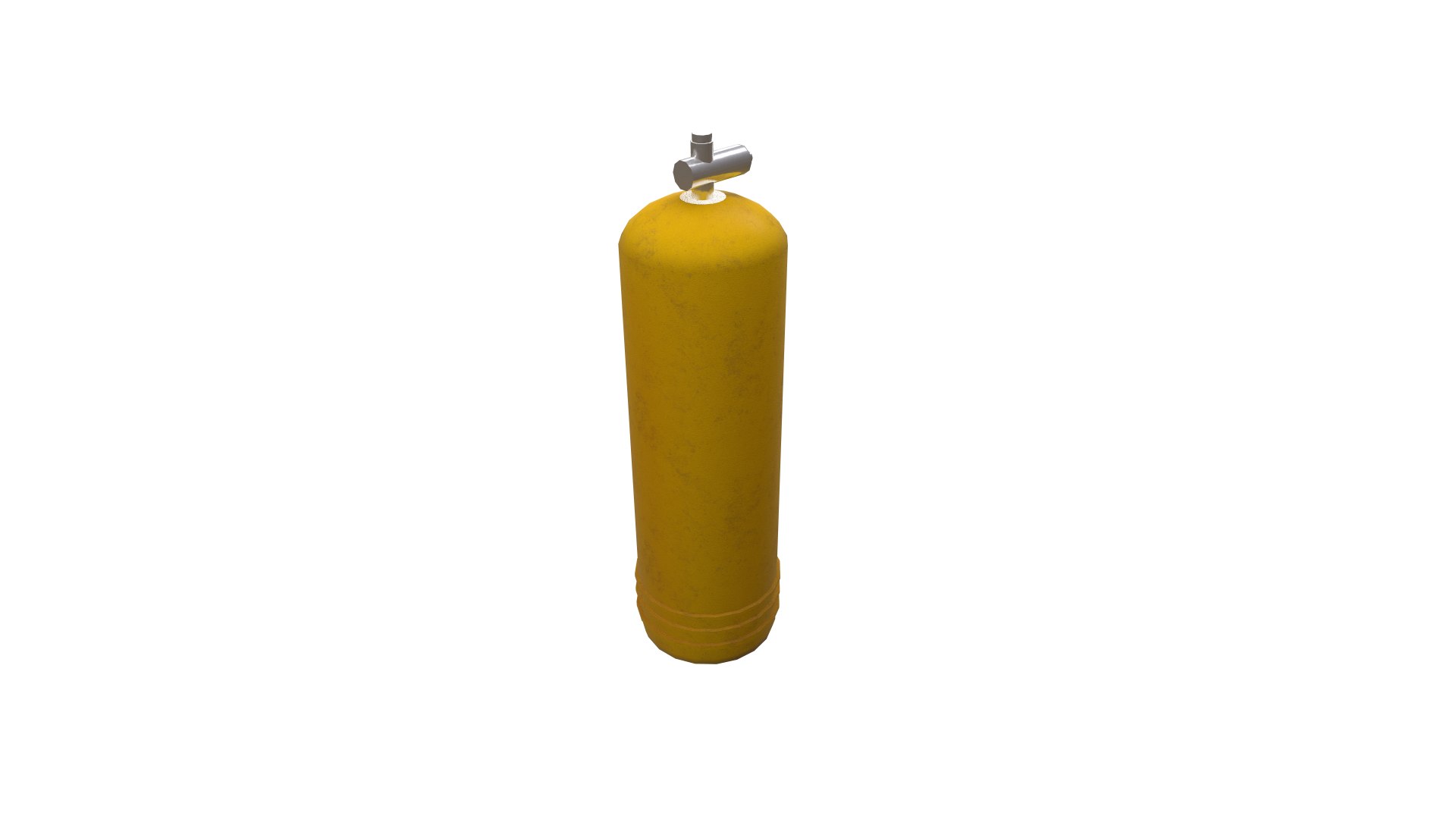 3D Chlorine Gas Cylinder model - TurboSquid 2172813