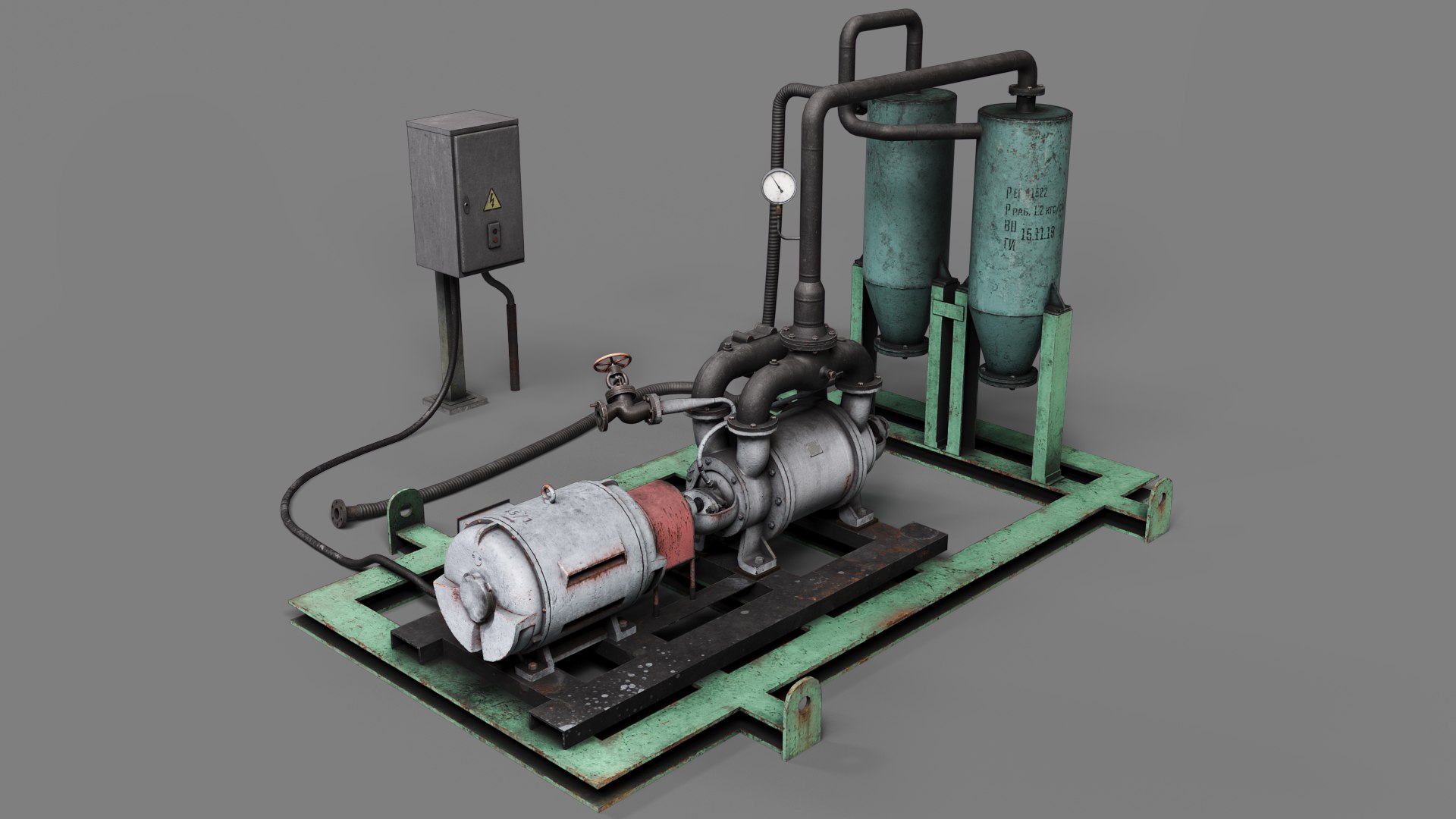 3D Catalyst removal machine model - TurboSquid 2148474