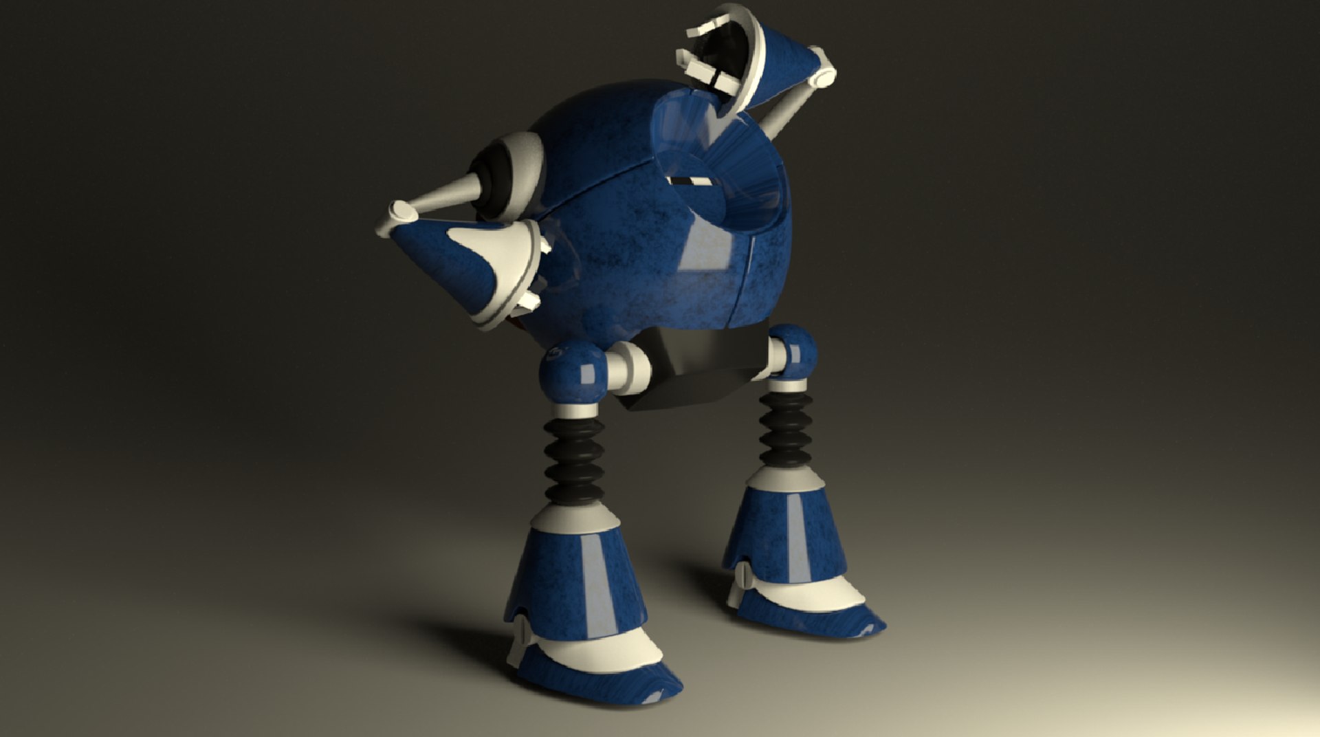 Robot Rigged 3D Model - TurboSquid 1152574