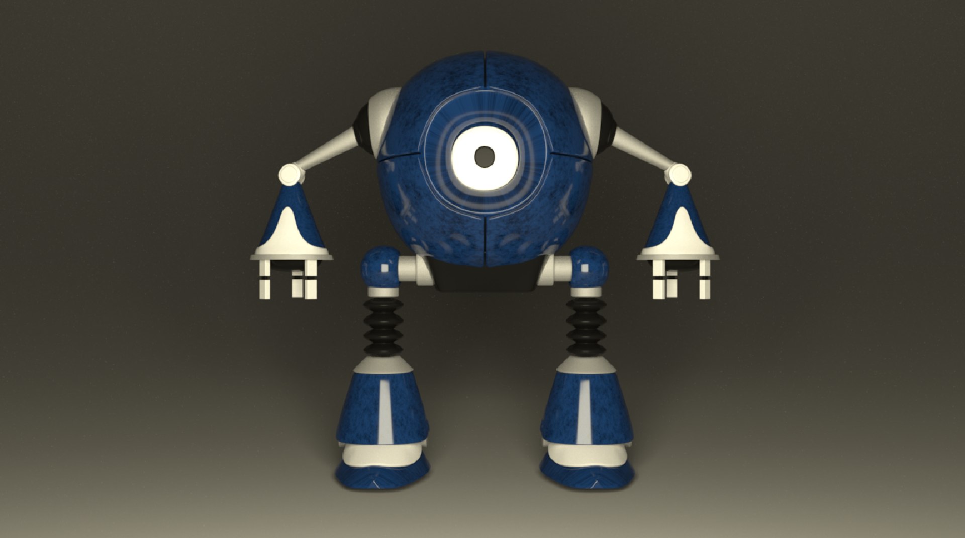 Robot Rigged 3D Model - TurboSquid 1152574