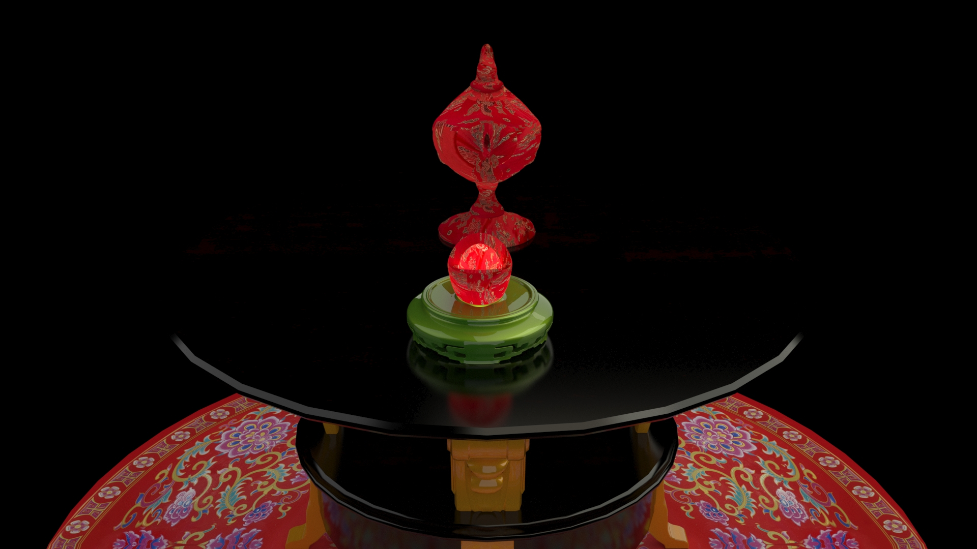 Chinese Magic Lamp 3D - TurboSquid 2253011