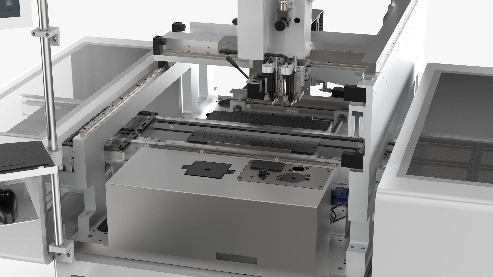 Automatic PCB Board Heating Dispenser Machine 3D Model - TurboSquid 2260778