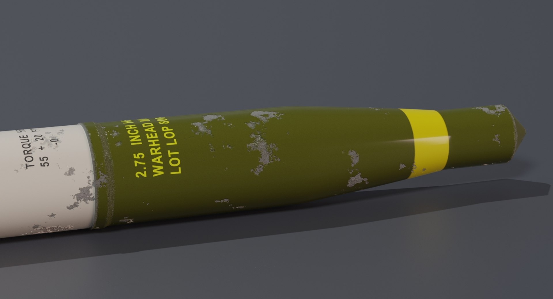3D Mk40 Missile Vietnam Era - TurboSquid 1601504