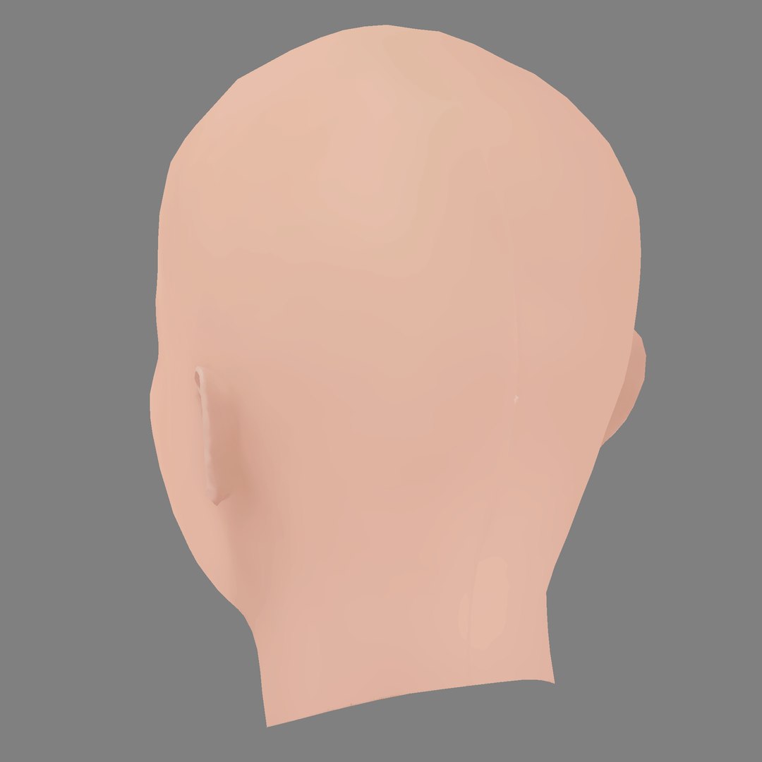 Mia Goth Head - No Hair - Low Poly Head For Game Model - TurboSquid 2365746