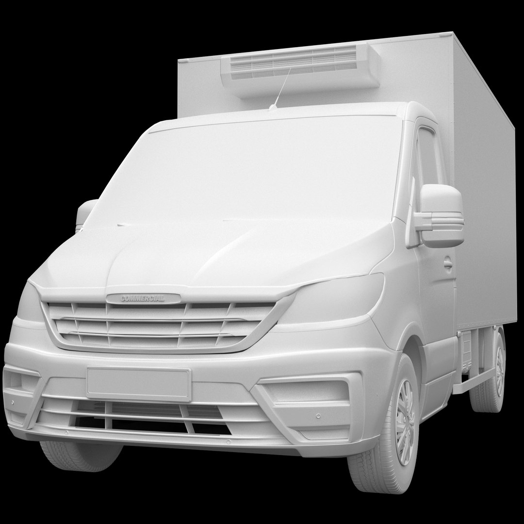 3D Generic Cargo Van - TurboSquid 1887511