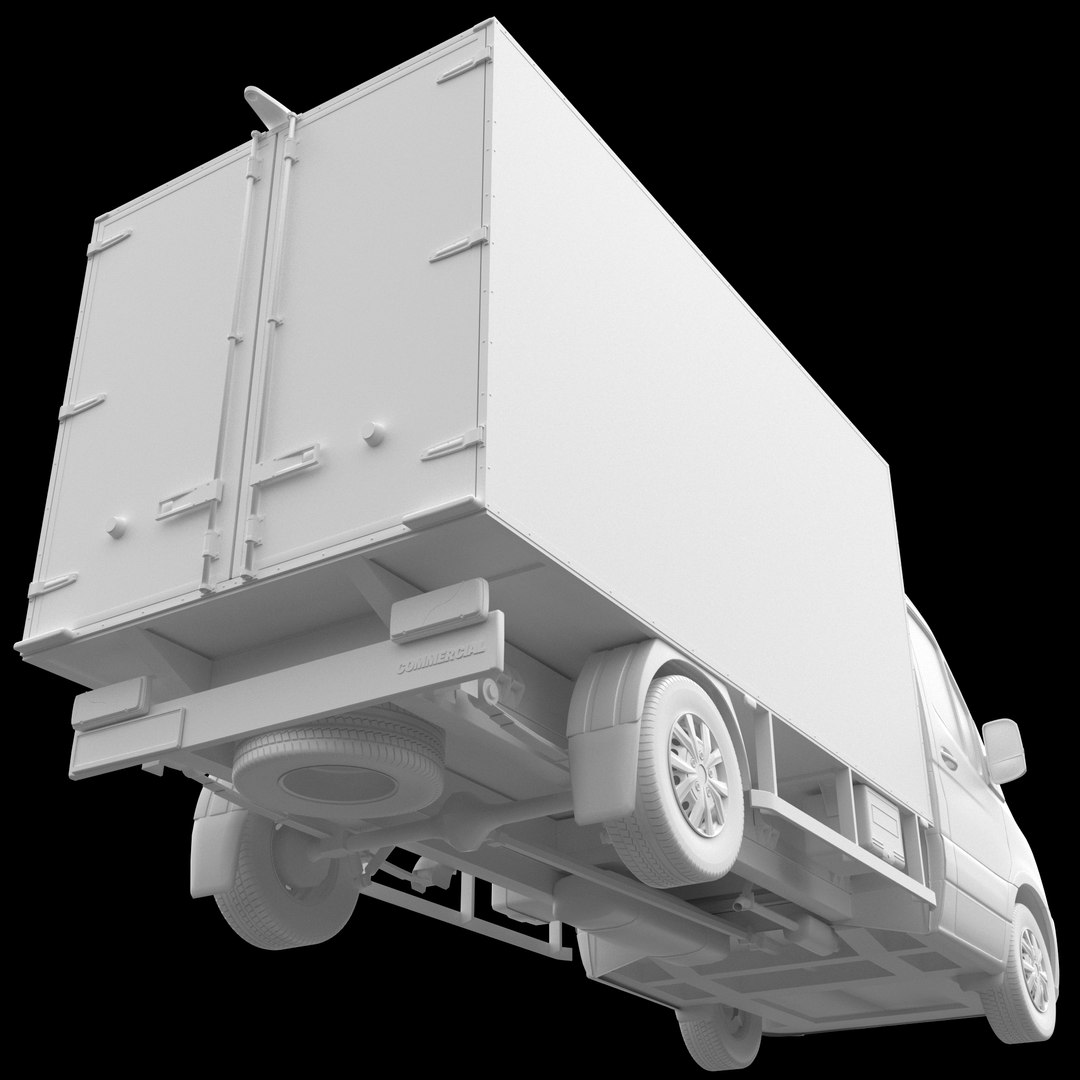 3D Generic Cargo Van - TurboSquid 1887511