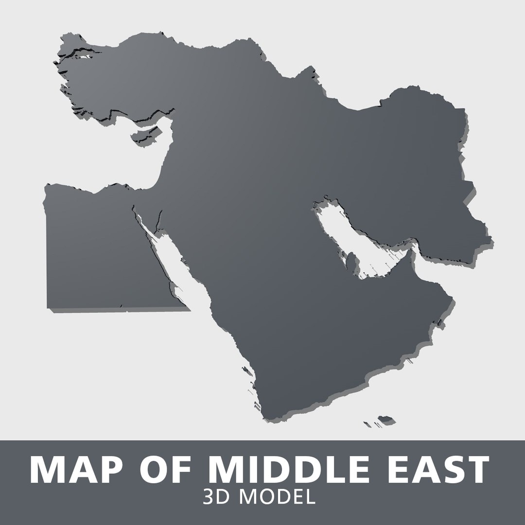 3D Model Middle East - TurboSquid 1409649