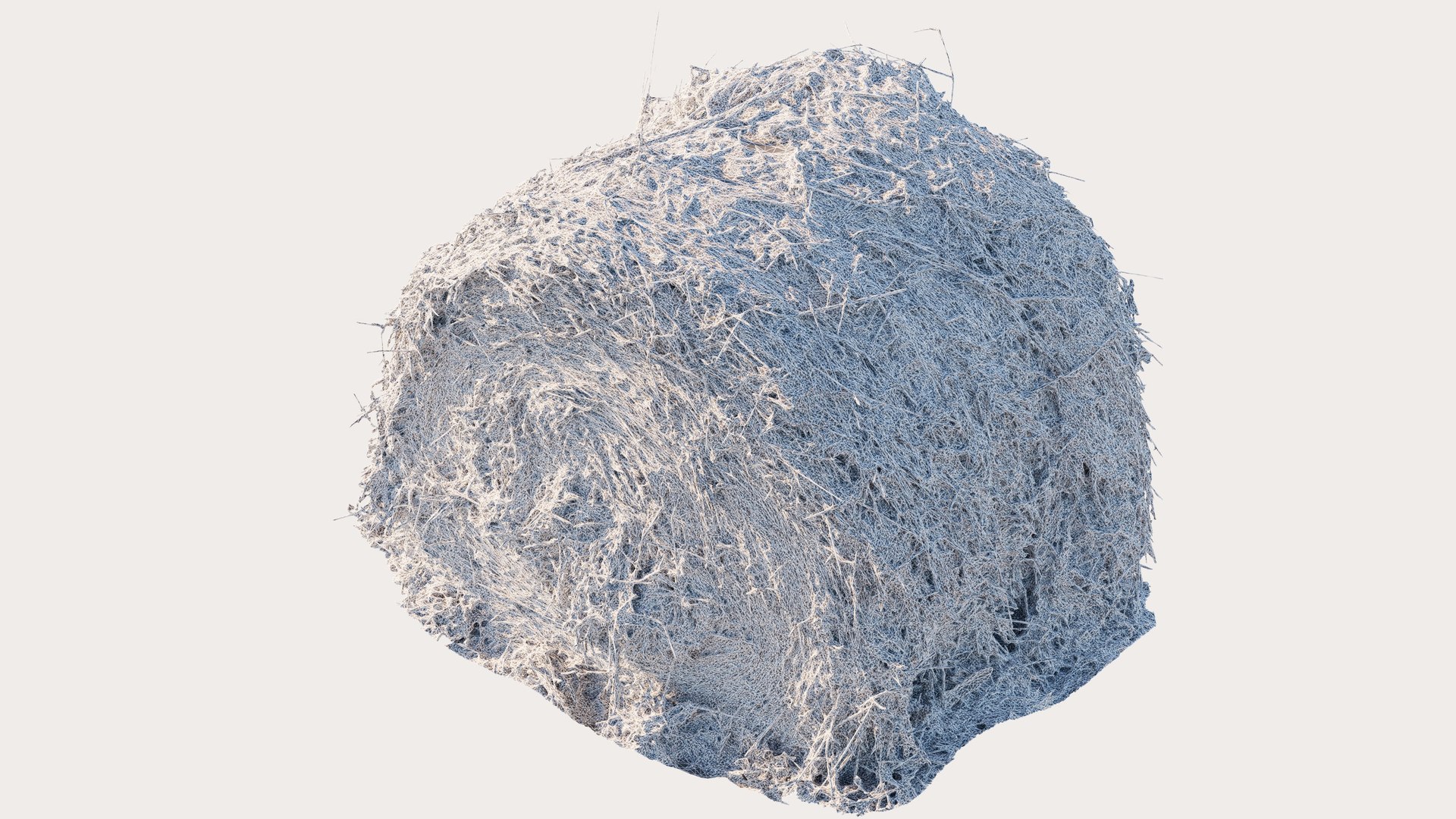 3D Model Round Bale Of Hay - TurboSquid 2119096