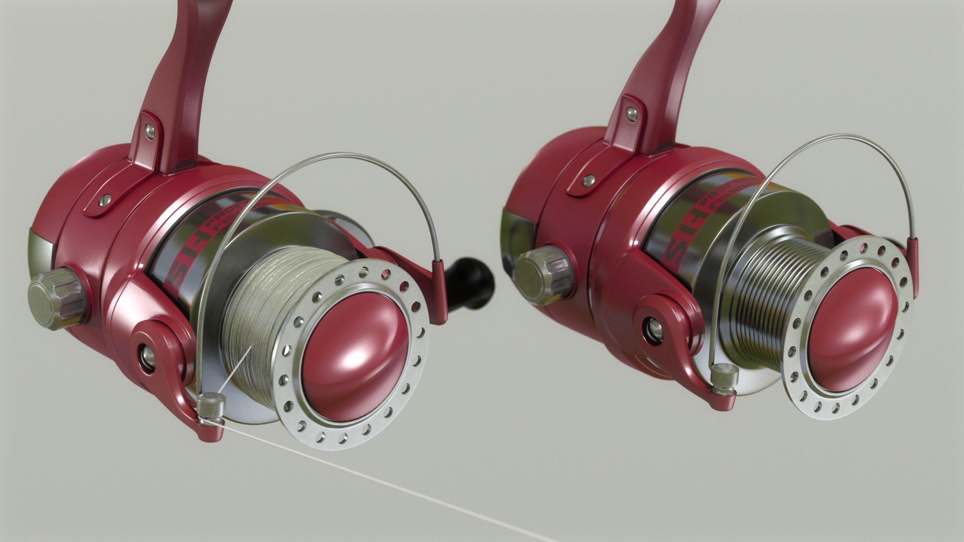 3D Fishing Rod Animated HQ Model - TurboSquid 2033780