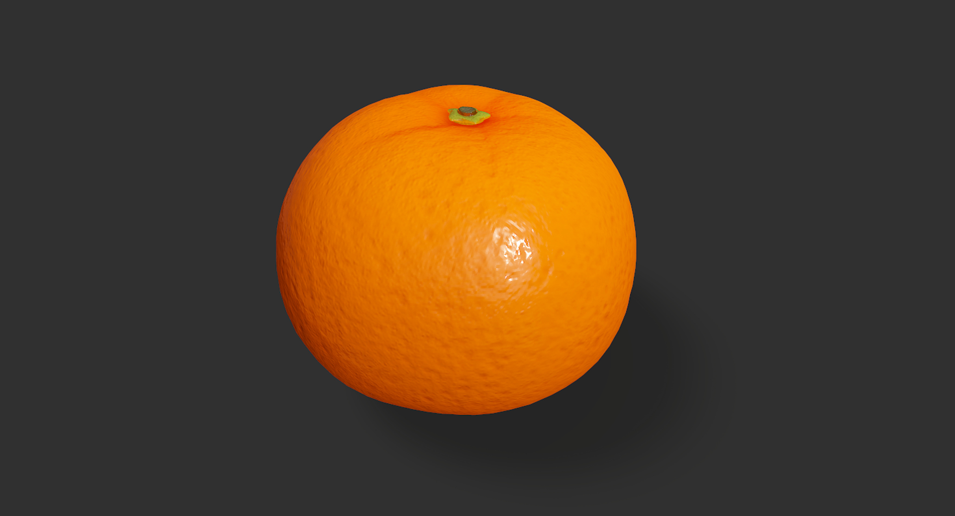 3D Realistic Mandarin Tangerine Model - TurboSquid 1352245