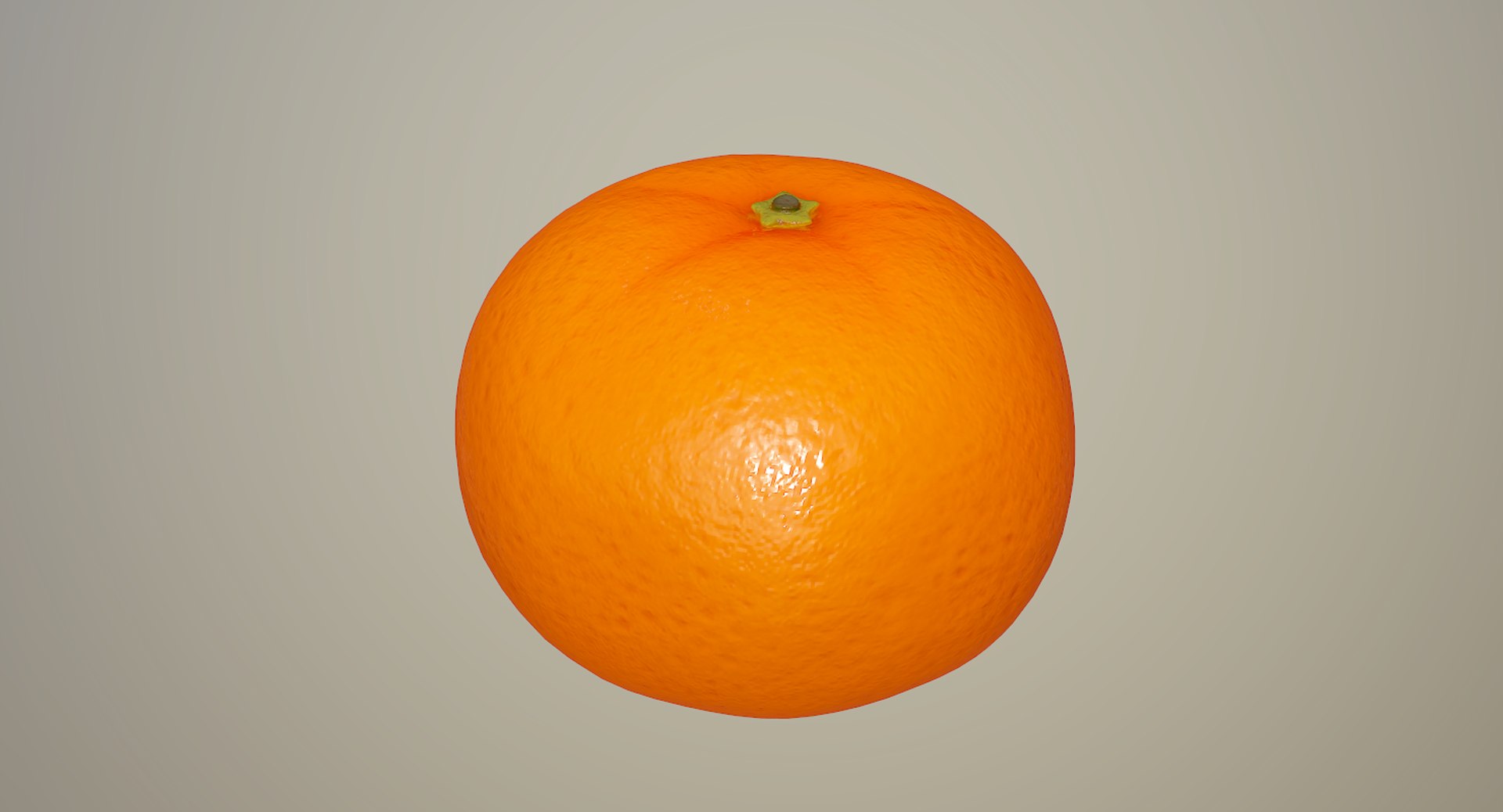 3D Realistic Mandarin Tangerine Model - TurboSquid 1352245