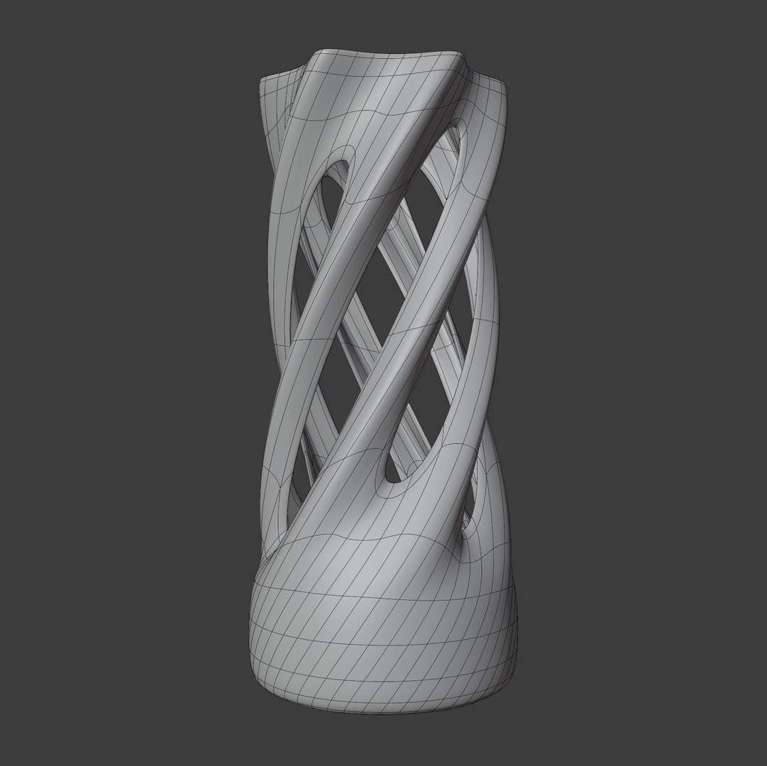 3D Model Twist Vase - TurboSquid 1668093