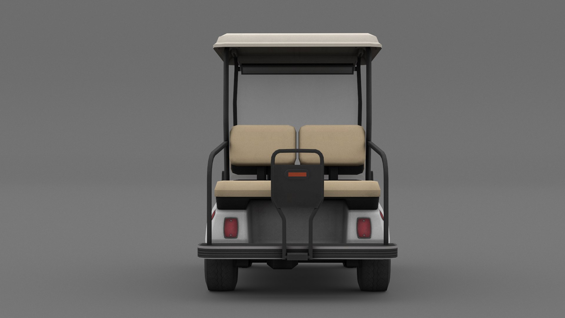 Clubcar White model - TurboSquid 1775149