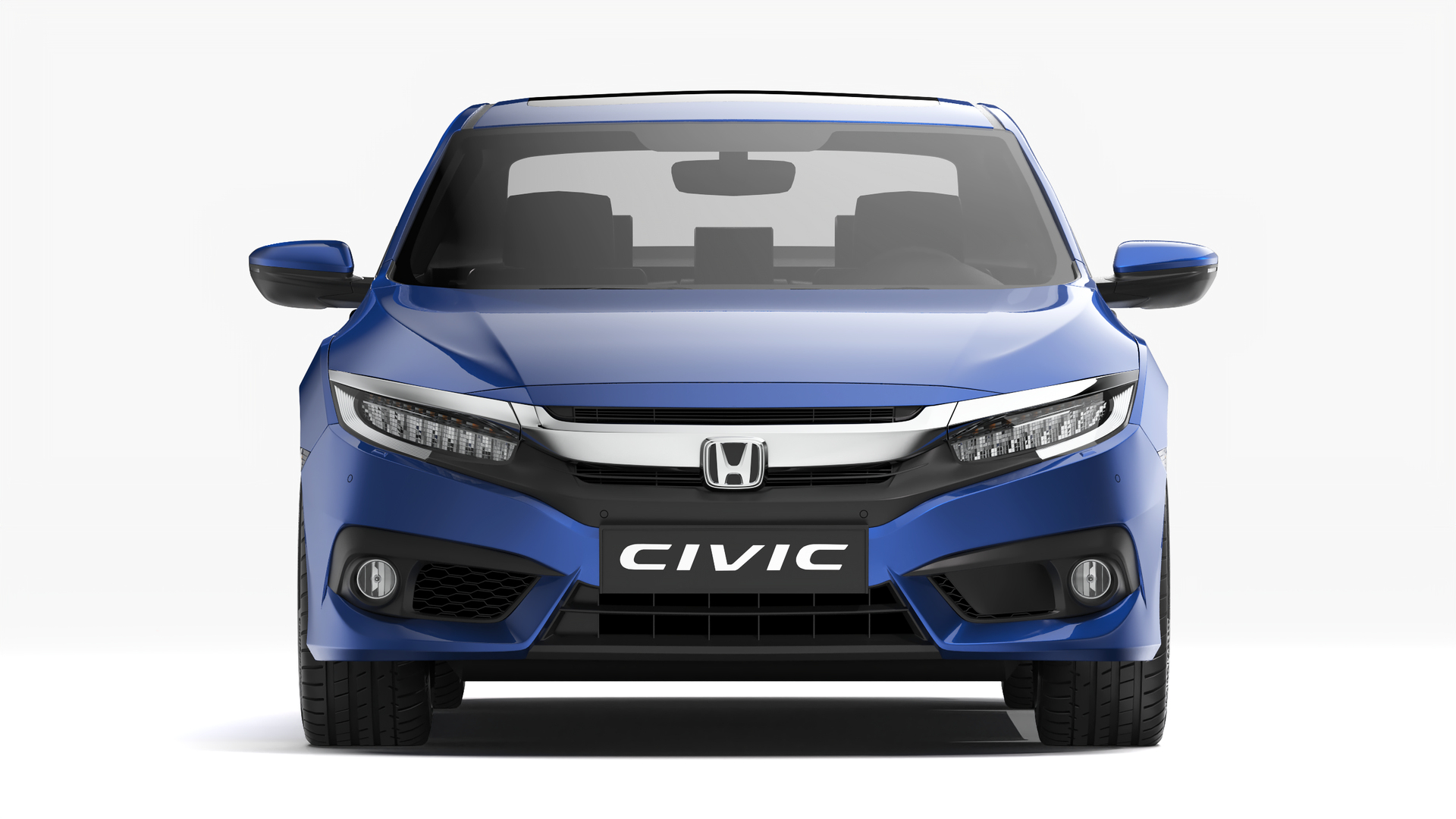 3d model honda car