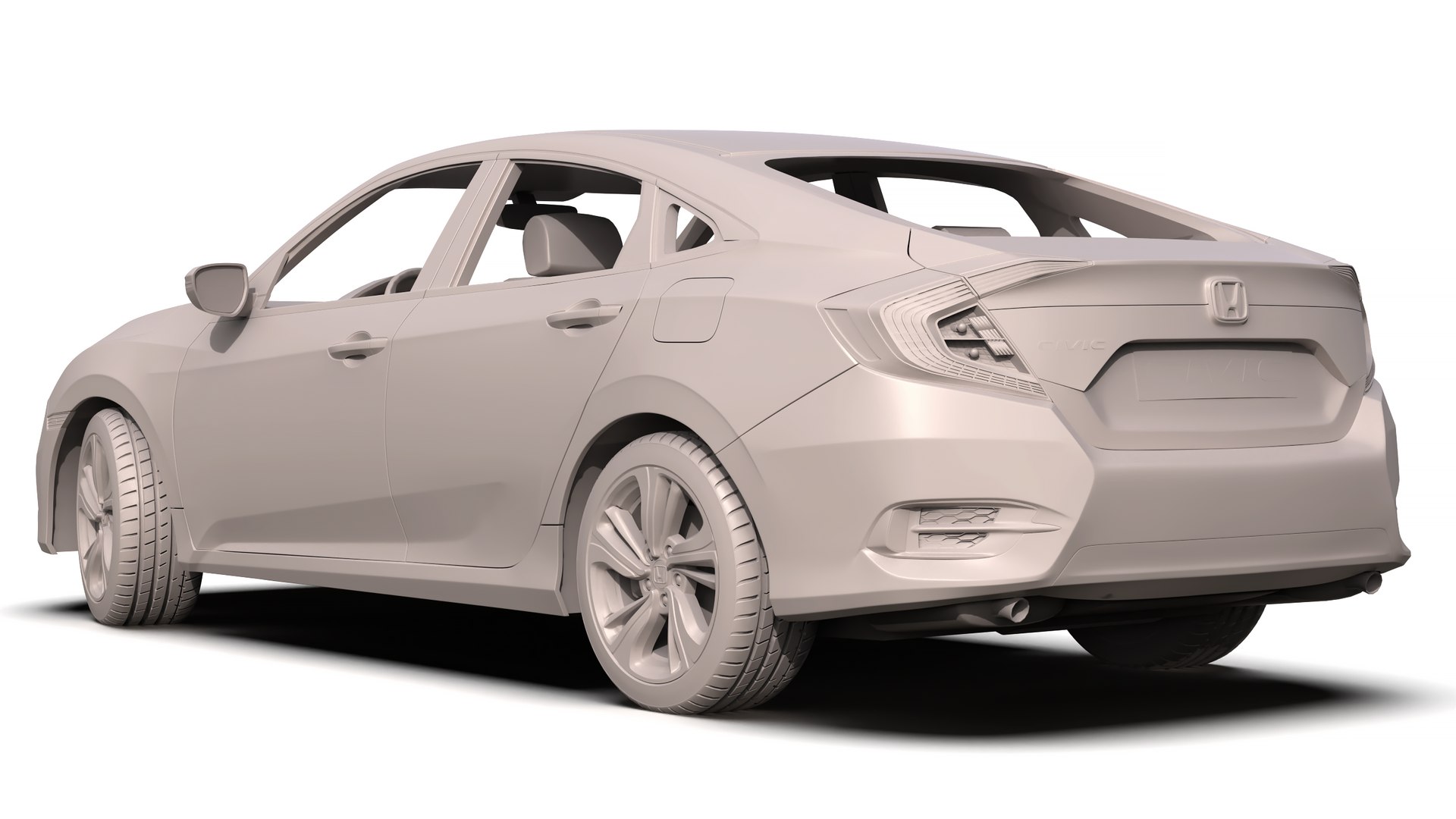 3d Model Honda Car